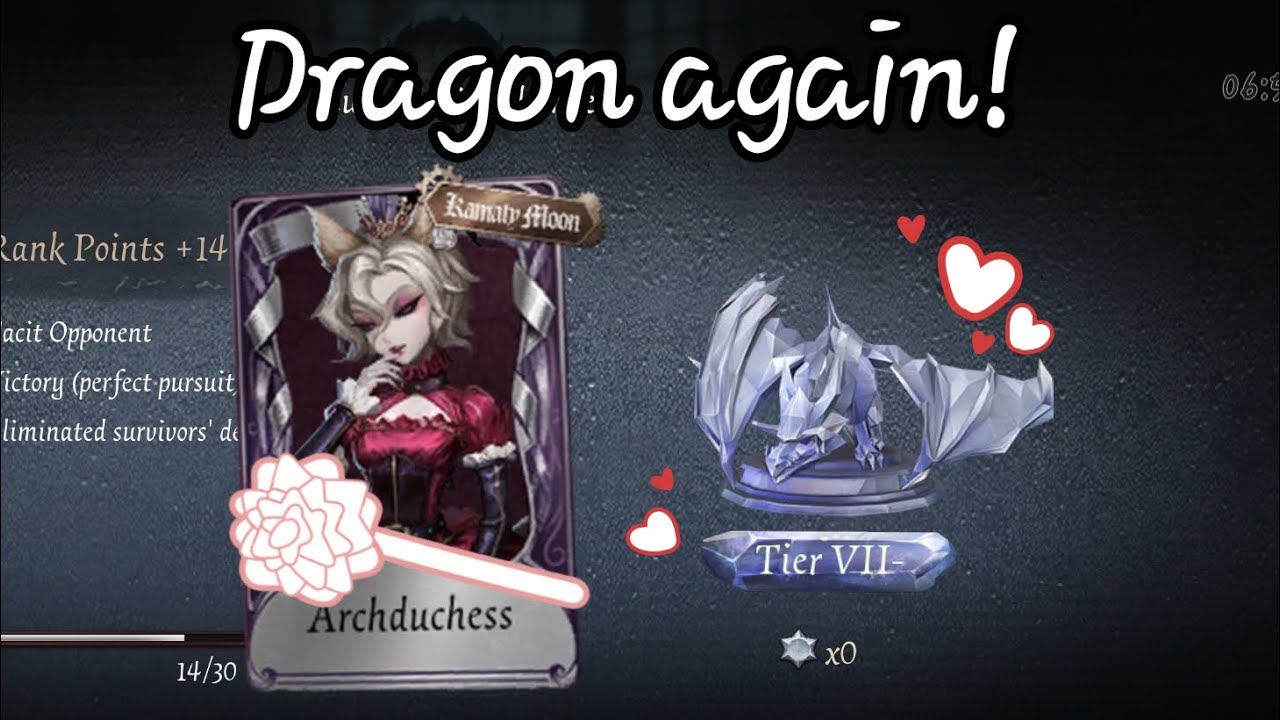 Welcome Back to this great tier! |Identity V Rank Match - YouTube