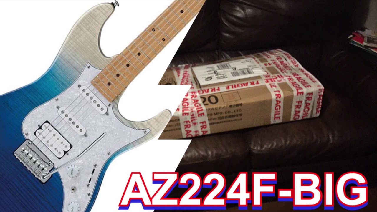 Ibanez AZ224F-BIG - YouTube