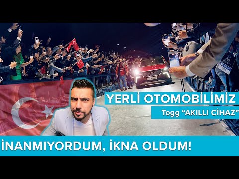 DÜNKÜ TOGG GEMLİK FABRİKA AÇILIŞINDAYDIM | YERLİ OTOMOBİL TOGG 'a İNANMIYORDUM AMA İKNA OLDUM!