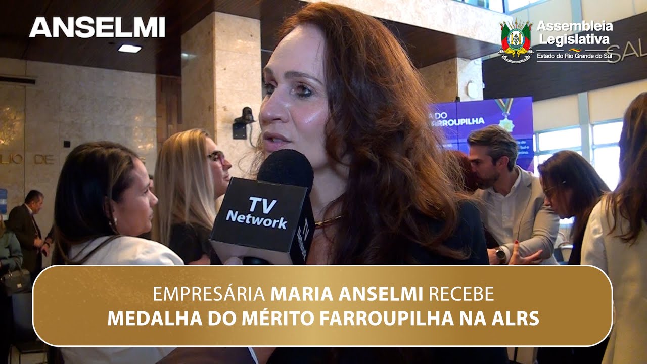 19.11 - ENTREVISTA SANDRA ANSELMI - MEDALHA DO MÉRITO FARROUPILHA A ...