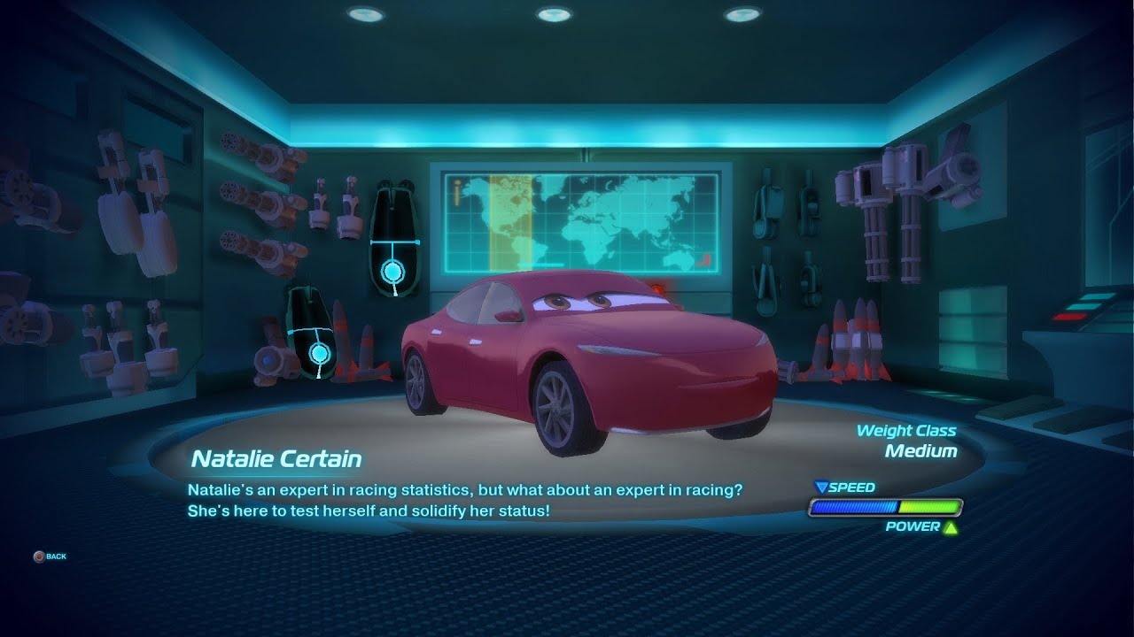 Cars 2 PC - Natalie Certain Gameplay - YouTube