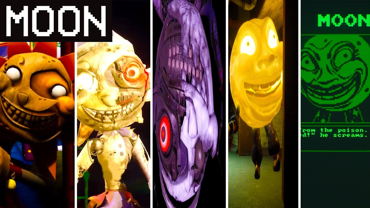 Evolution of Moon & Sun in FNAF (2021-2025) - YouTube