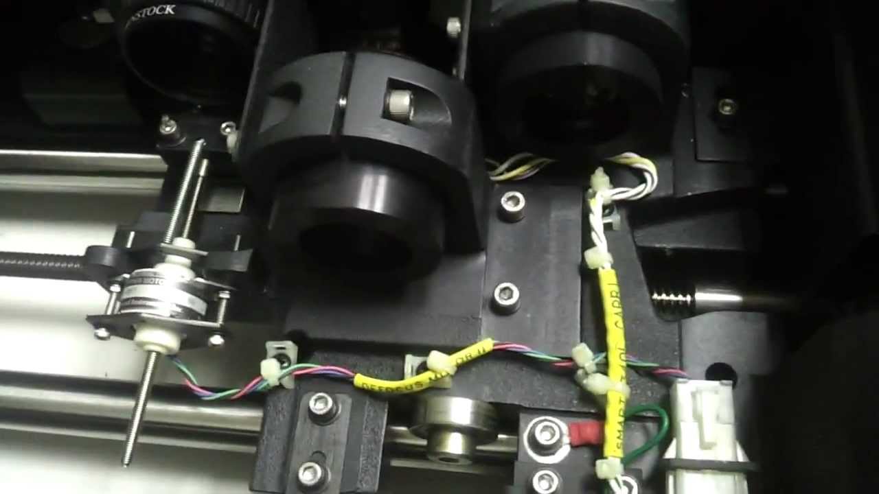 Inside of a Scitex Smart 340L scanner - YouTube