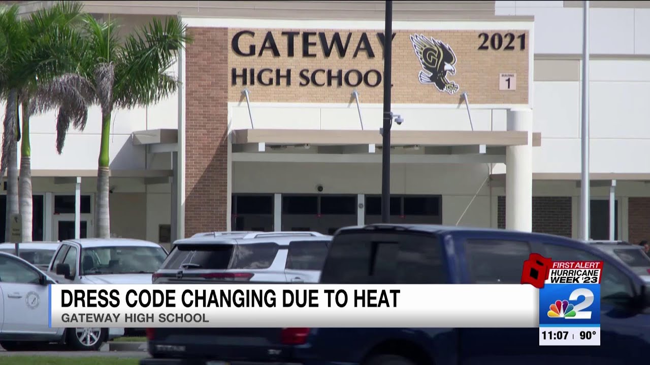 Gateway High School changes dress code due to record high temperatures ...