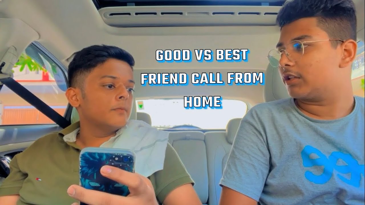 Good VS best friend call from home || @Zaid50007 #comedy #raosahab # ...