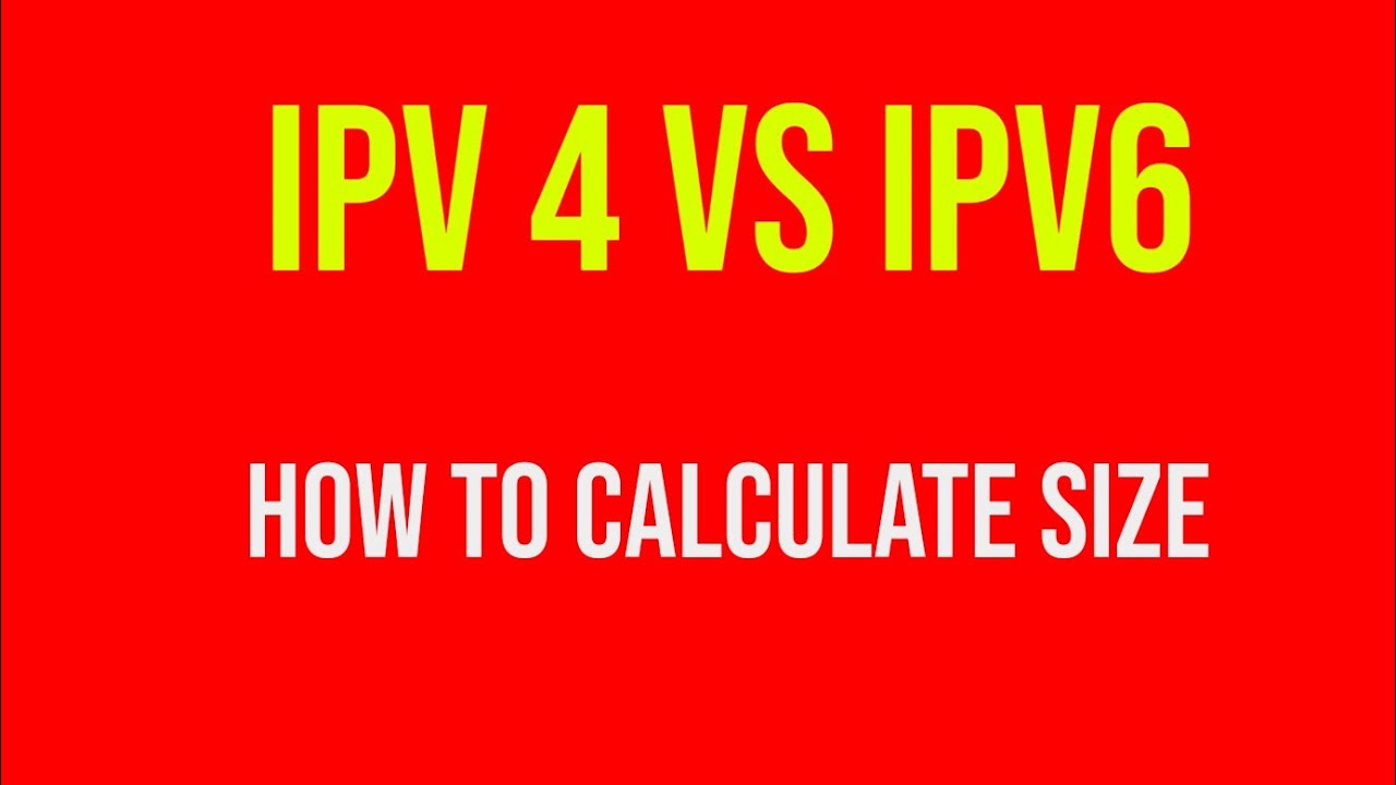 What Is Ip Address Difference Between Ipv4 And Ipv6 How To Calculate Size Of Ipv4 And Ipv6 3803