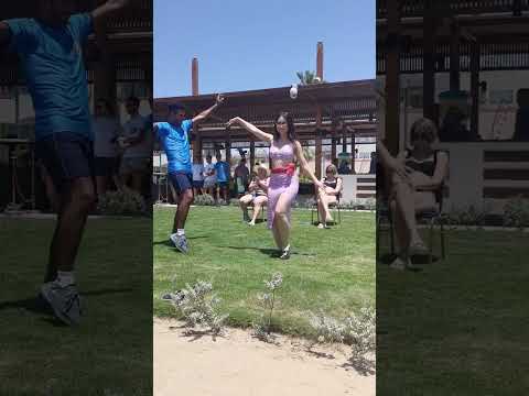 Beautiful girls, bikini, Sharm El Sheikh Egypt, Naama bay Promenade beach