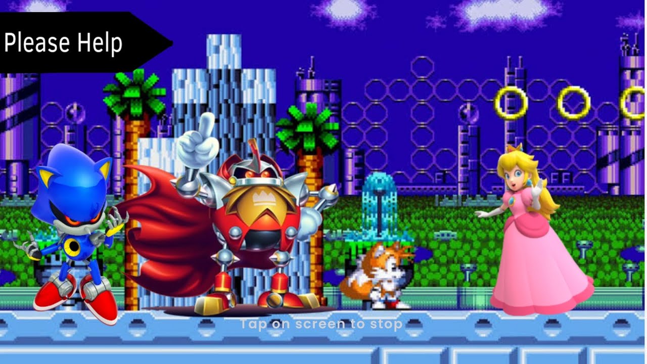 Metal Sonic Grounds Princess Peach | Sonic The Hedgehog ...