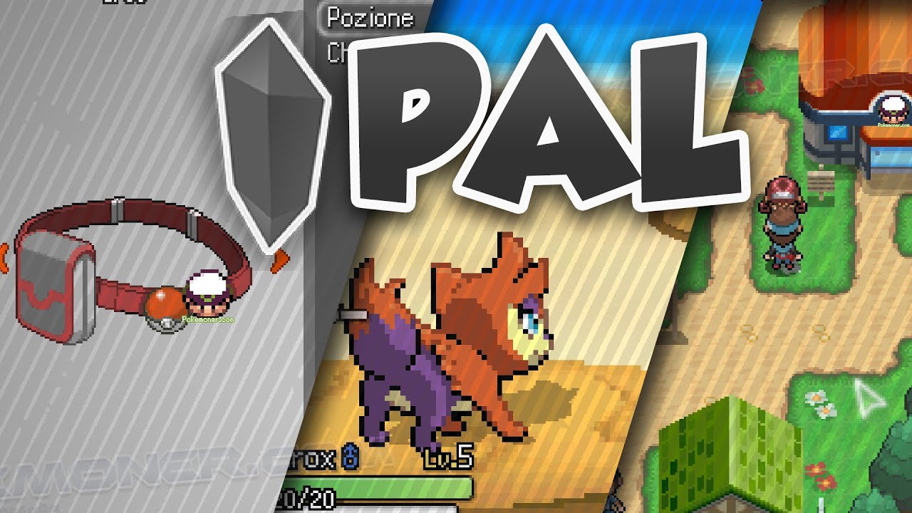 Pokemon Opal - A potential Italian Fan-game with over 100 fakemon, ds ...