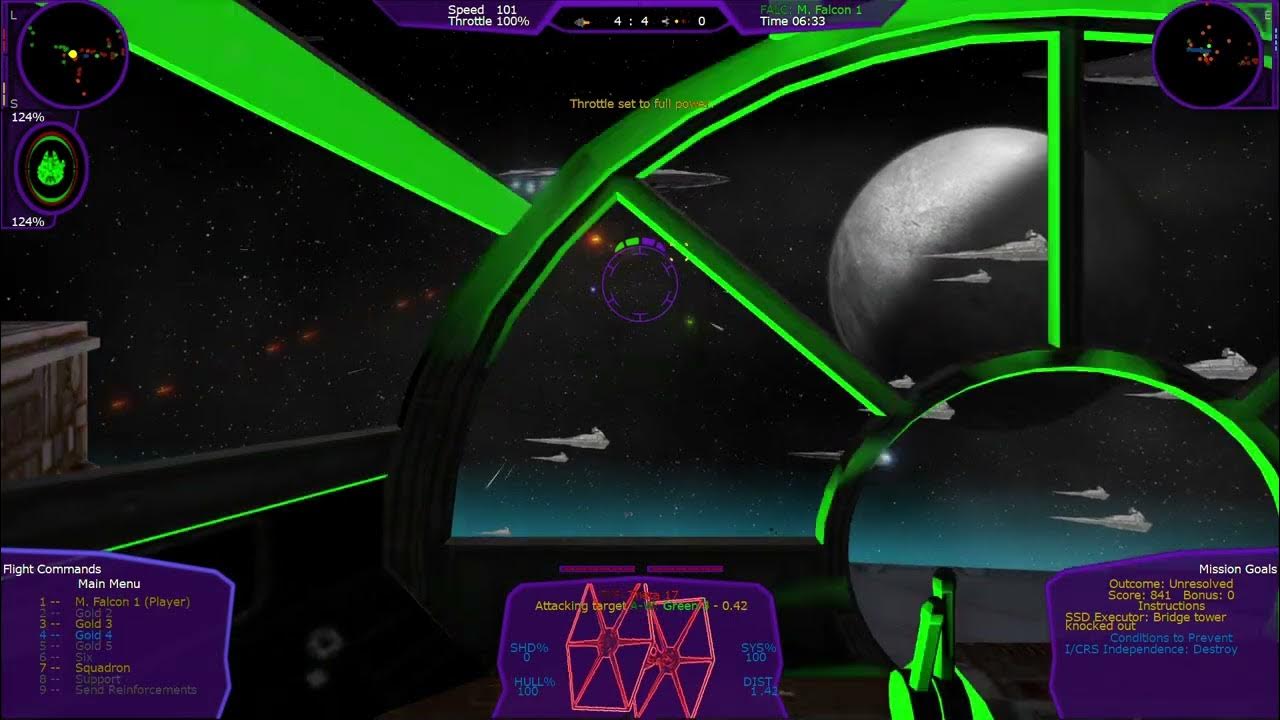 STAR WARS: Battle of Endor - Battle 7: Mission 2 - X-Wing Alliance ...