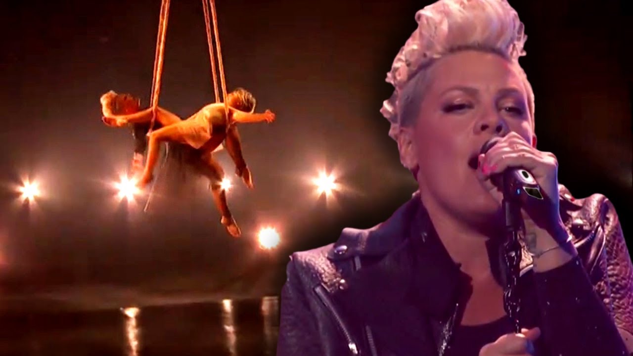 Pink and Daughter Willow Perform Stunning Acrobatic Stunts at 2021 ...