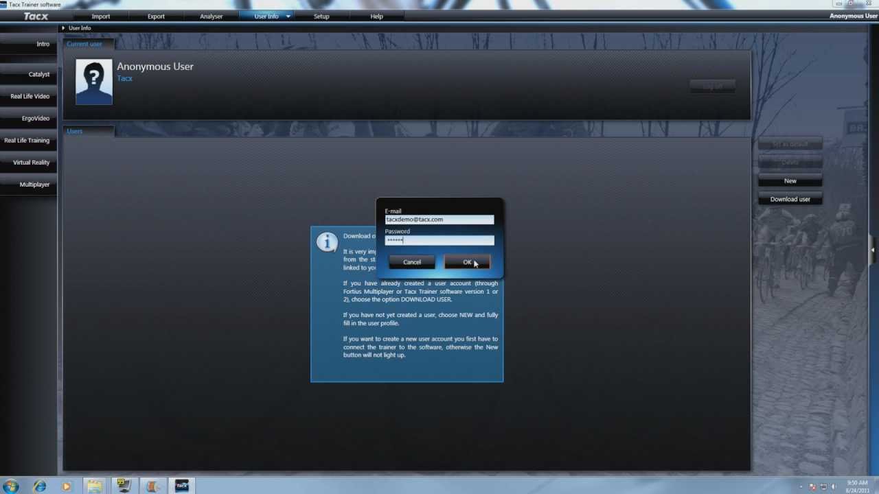 2 . How to create an user account or download one - YouTube