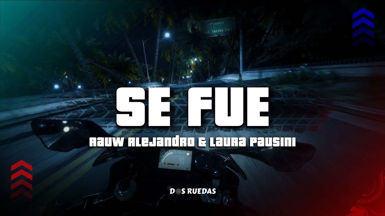 Se Fue - Rauw Alejandro & Laura Pausini (Letra/Lyrics) - YouTube