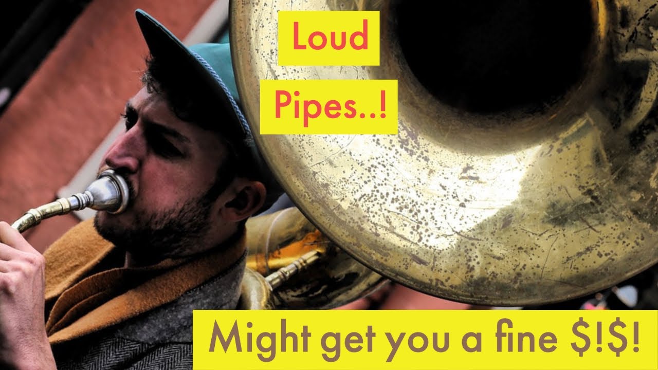 Loud Pipes? Pay attention to where you live! #KLRDelusionals - YouTube