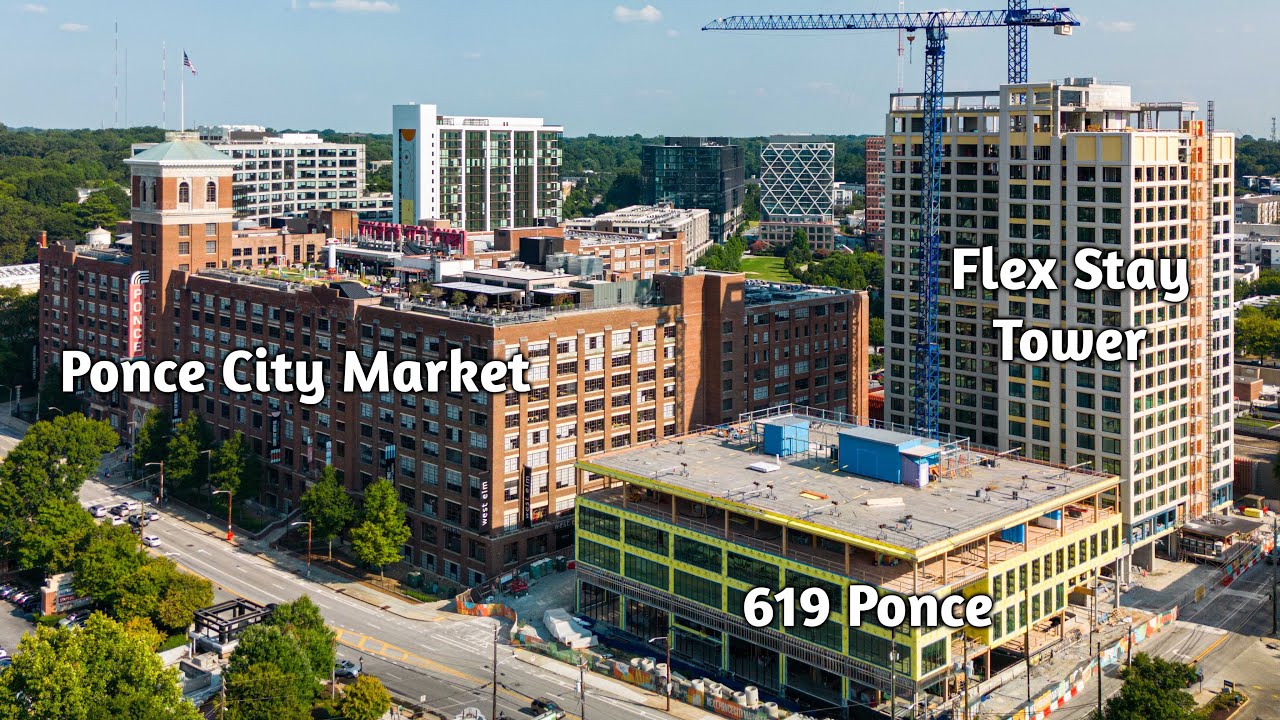 Ponce City Market Developments - YouTube