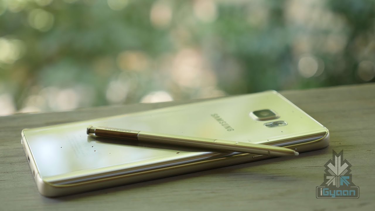 Samsung Galaxy Note 5 -Unboxing and Hands On - iGyaan 4k - YouTube