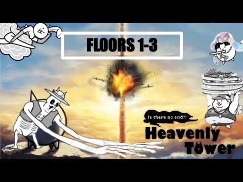 Heavenly Tower Floors 1-3 (Battle Cats) - YouTube