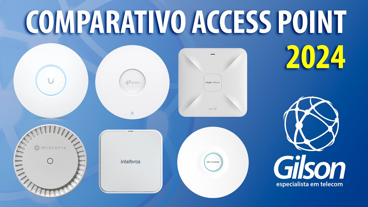 Comparativo Access Point (ubiquiti tp-link ruijie mikrotik intelbras ip ...