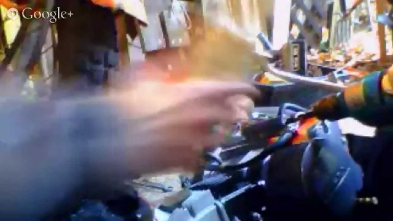 Lifan engine swap on buddies CT90 - YouTube