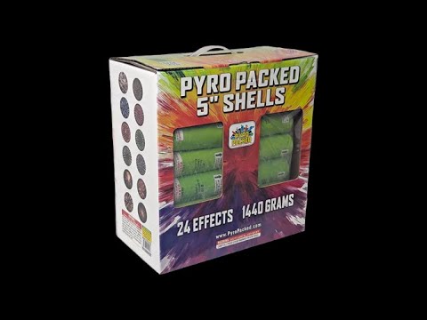 Pyro Packed 5" Shootin Shells - YouTube
