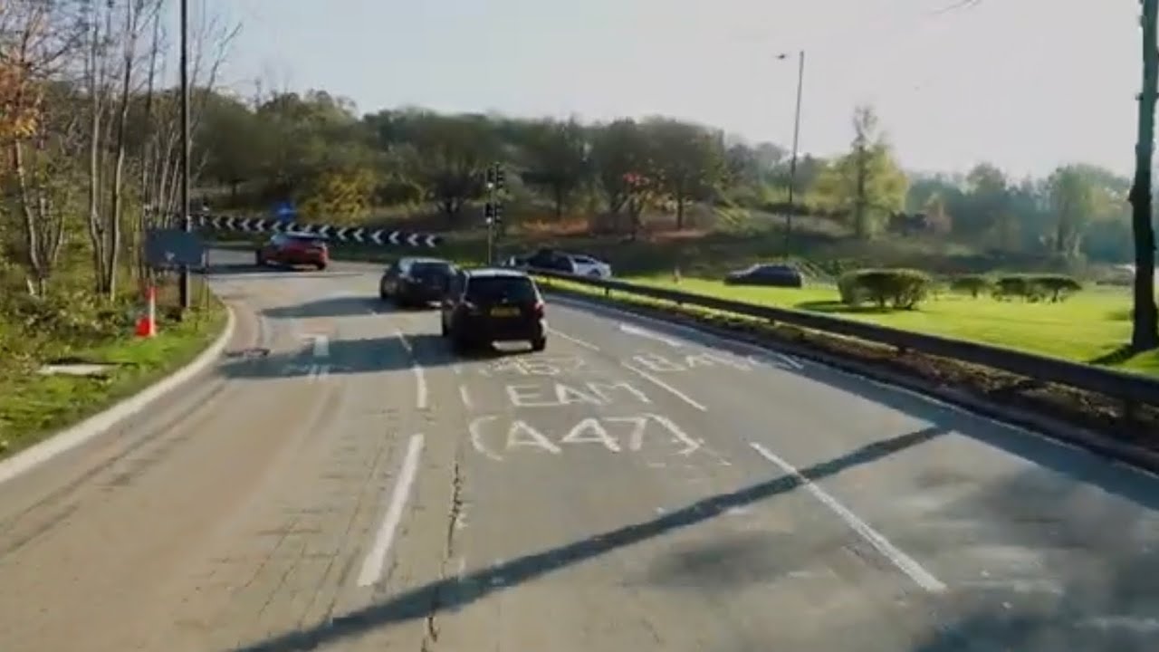 Navigating the A452 into A4147 on Your HGV Test Route - YouTube
