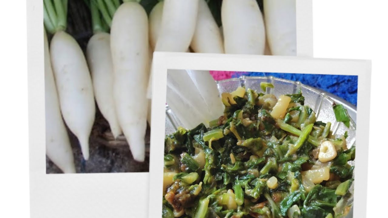 sehat se bharpur testy muli ke saag ki recipe,#mom's kitchen by Nishi ...