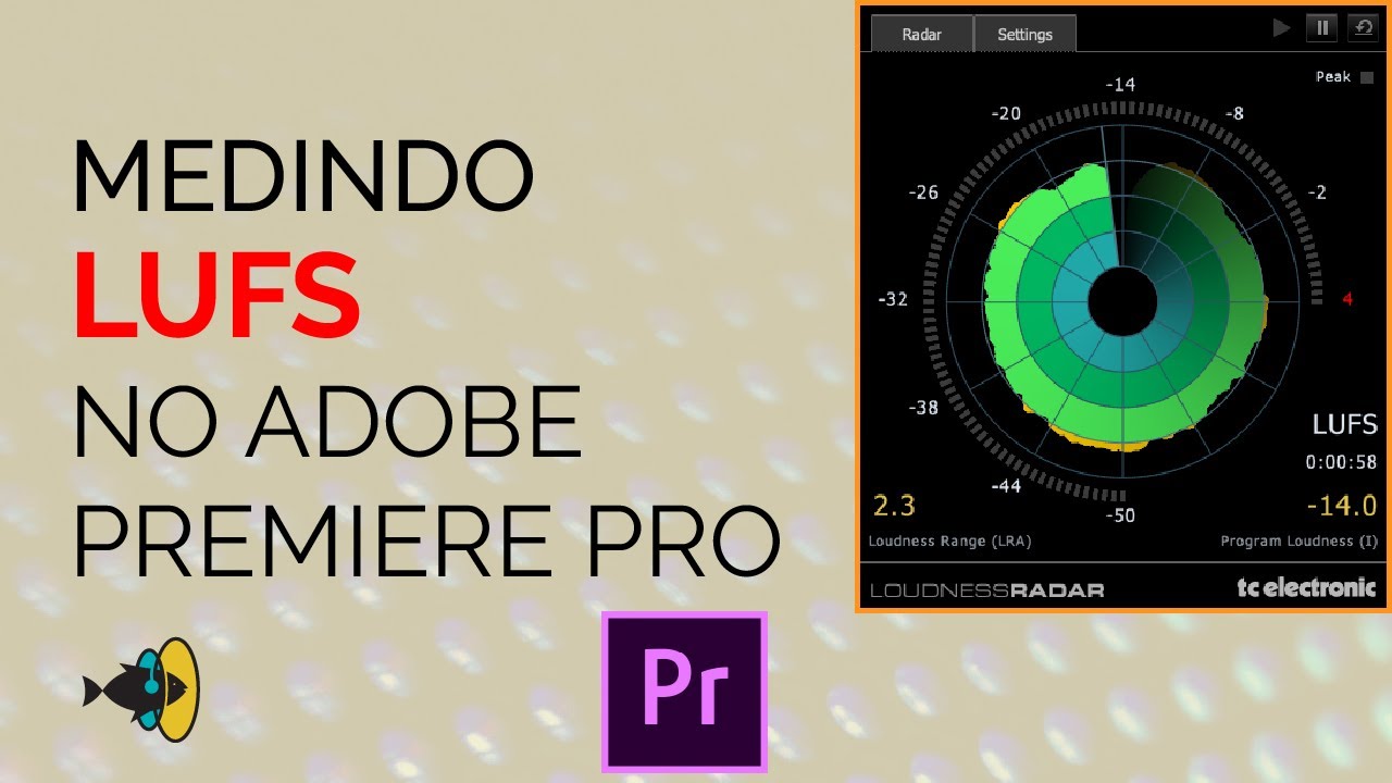 Como medir LUFS no Adobe Premiere Pro com ferramentas nativas. - YouTube
