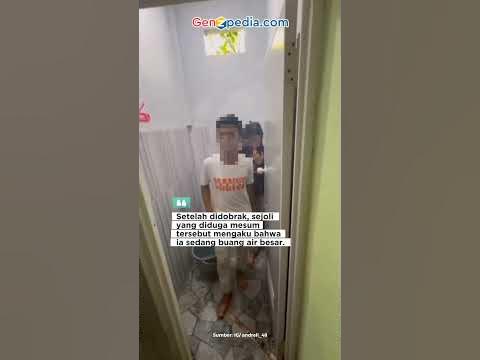 Dua Remaja Mesum Di Dalam Toilet Kota Madiun. #viralvideo #news #shorts - YouTube