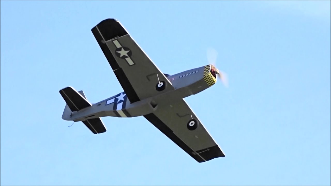 Flite Test Mustang - YouTube