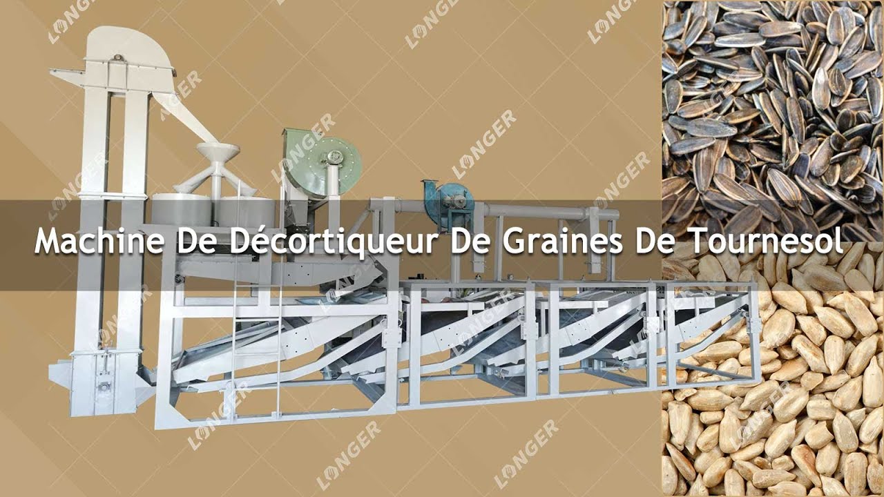Ligne De Production De Décortiqueuse De Graines De Tournesol 2 T/H ...