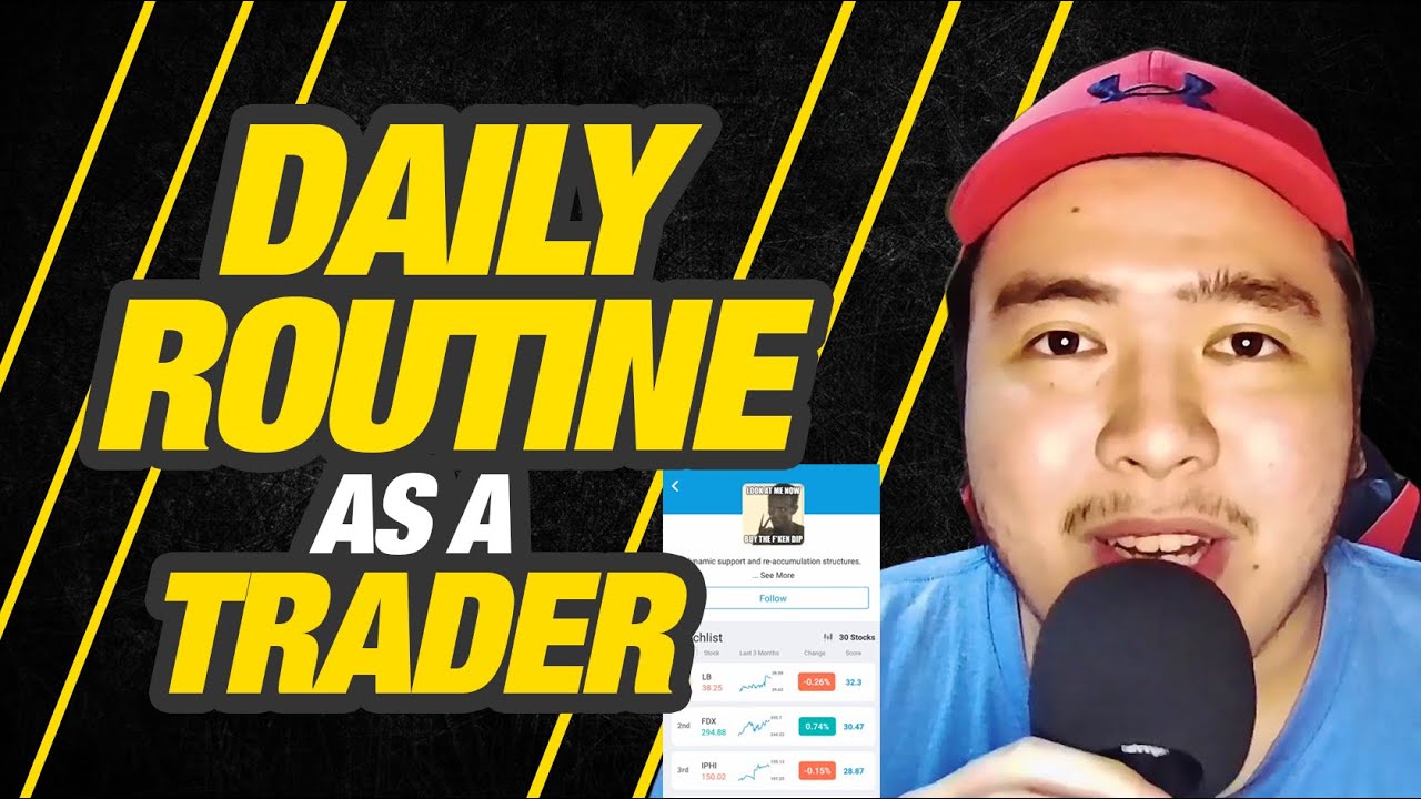 DAILY ROUTINE AS A TRADER - YouTube