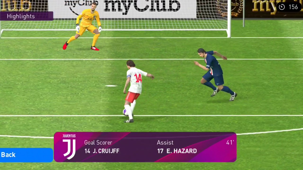 eFootball PES 2020 Mobile Online match highlights - YouTube