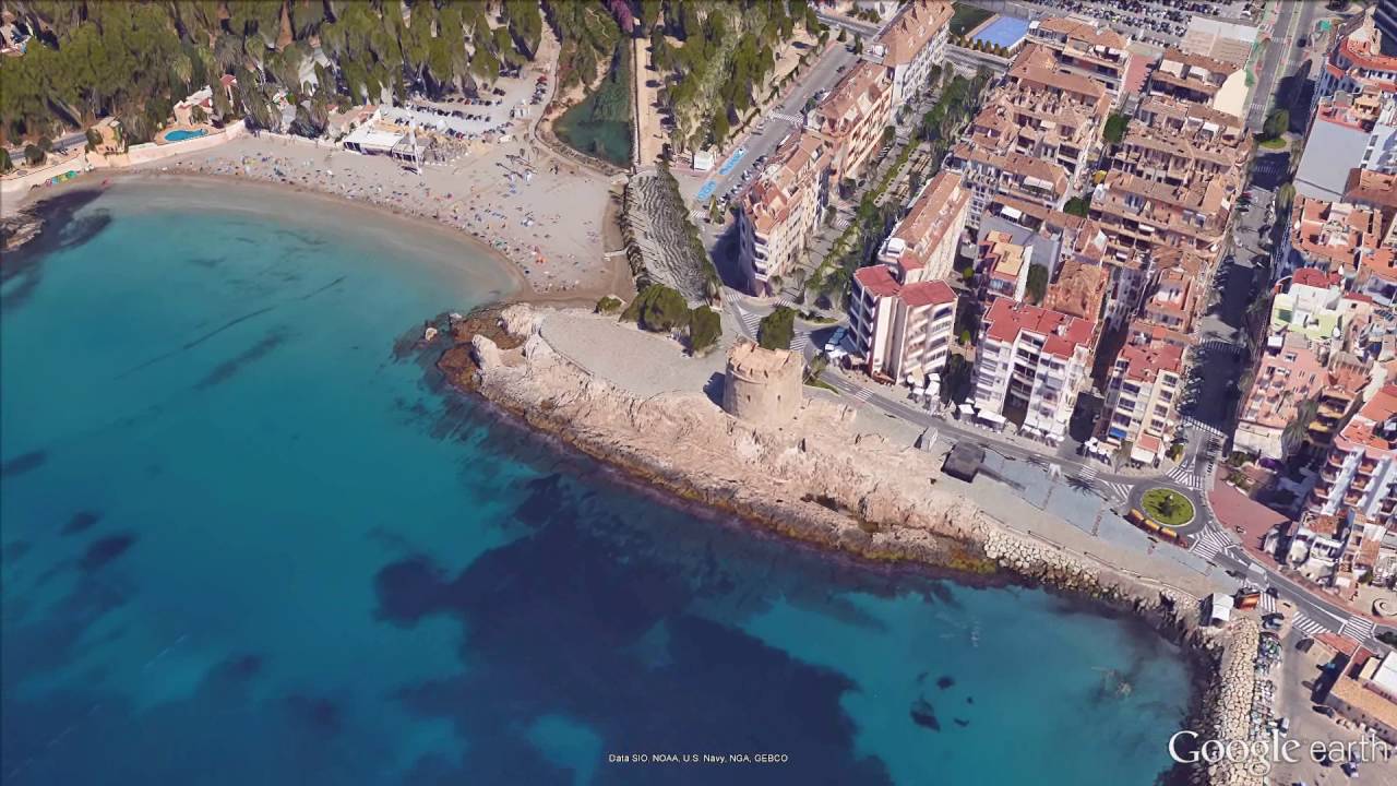 Moraira - Google Earth - YouTube