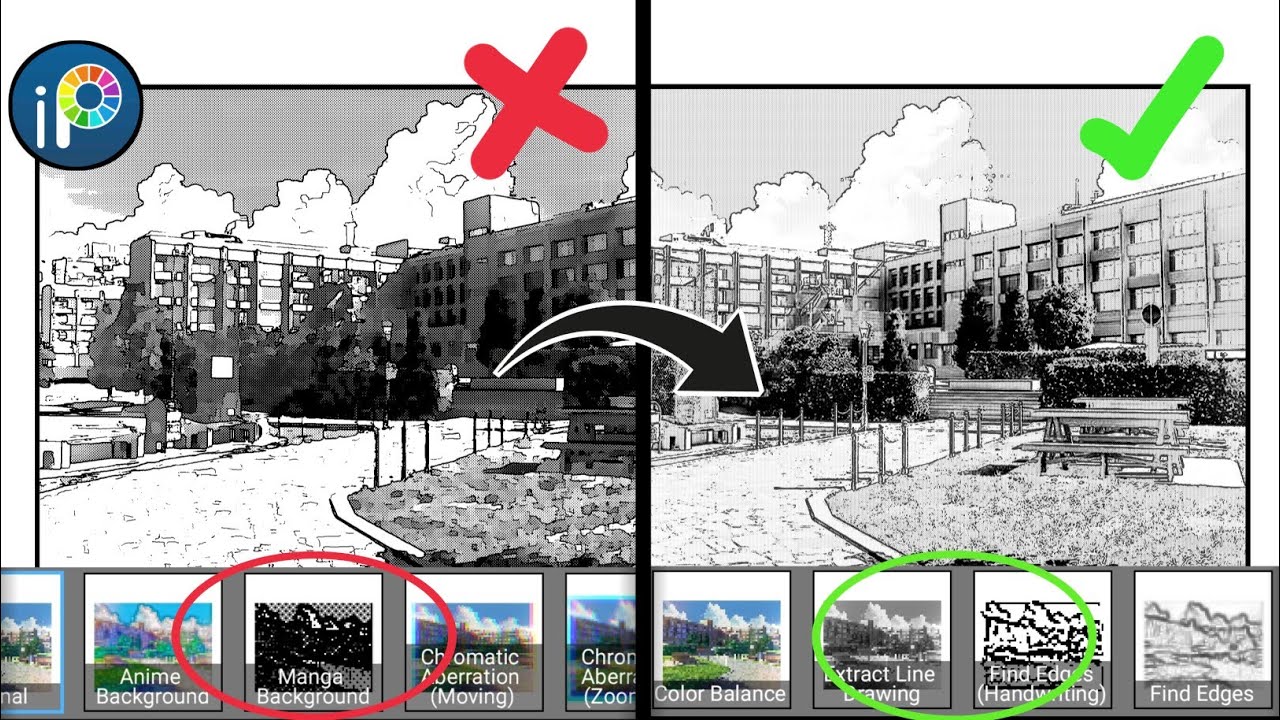 Another Way to Create Manga Backgrounds Using ibisPaint - YouTube