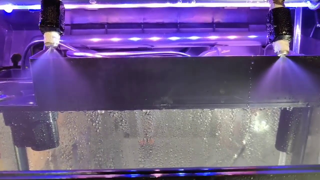 OPS methanol injection spray demo 30%~100% - YouTube