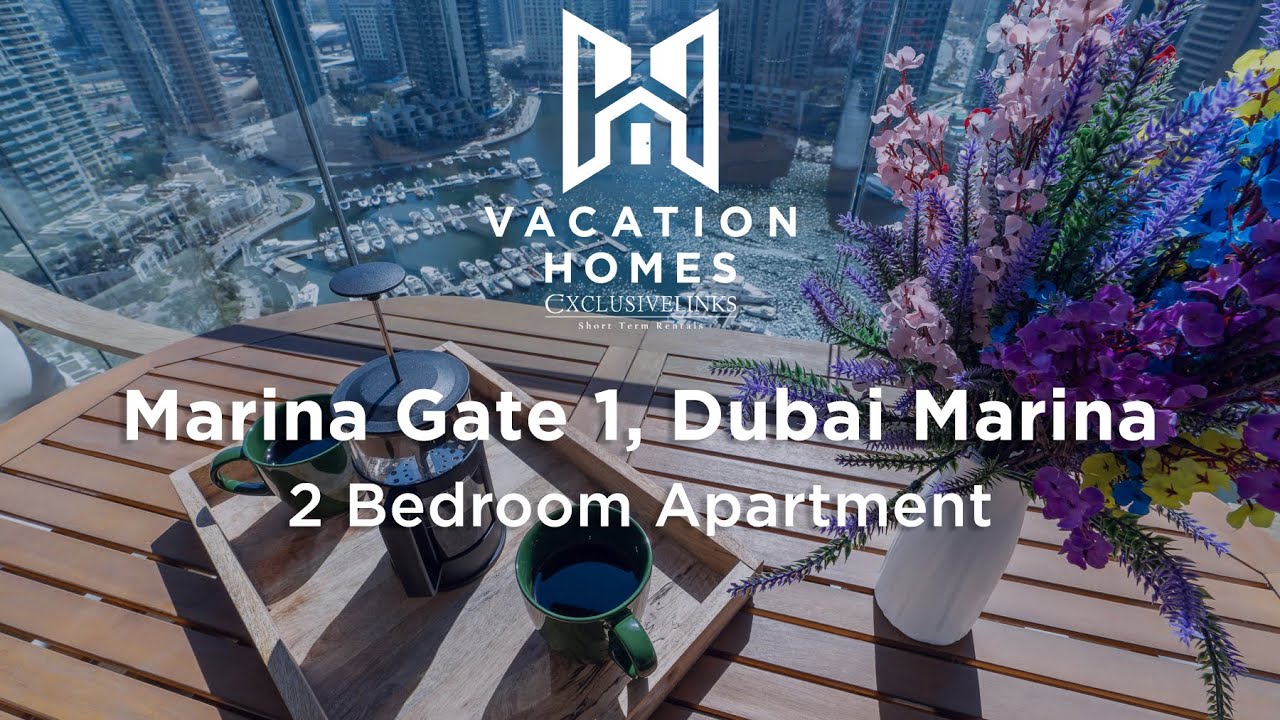 Luxury 2BR Apartment with Stunning Marina Views | Marina Gate I - YouTube