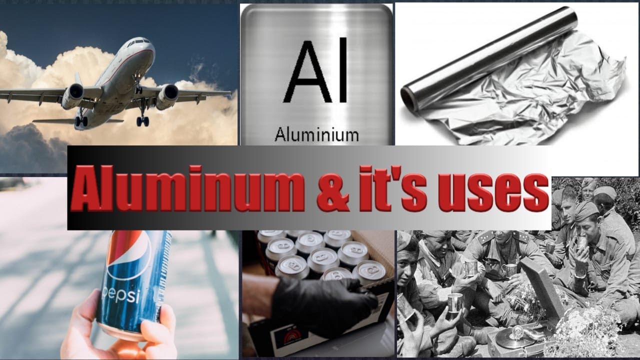 Aluminum | Aluminum uses | drinking cans | aluminum foil | #Theiconic # ...