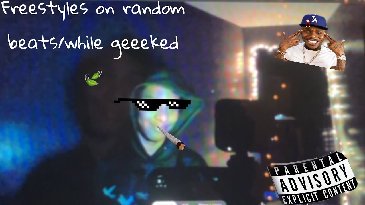(!!Must Watch!!) freestyles on random beats🎶 while geeked🍃 - YouTube