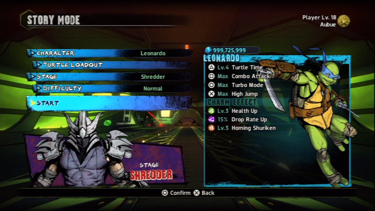 Teenage Mutant Ninja Turtles: Mutants in Manhattan All Characters [PS3 ...