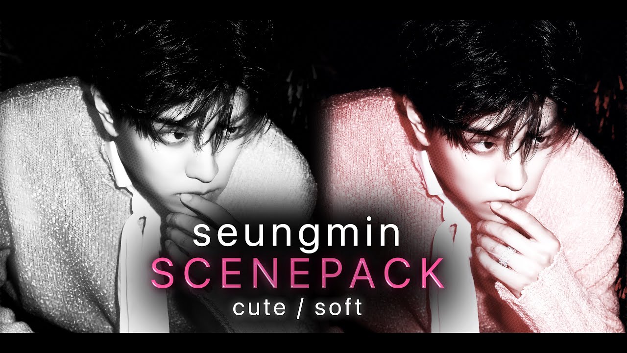 「4k」seungmin cute/soft editing clips | scenepack - YouTube