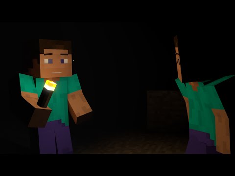 minecraft short animation - his eyes - YouTube