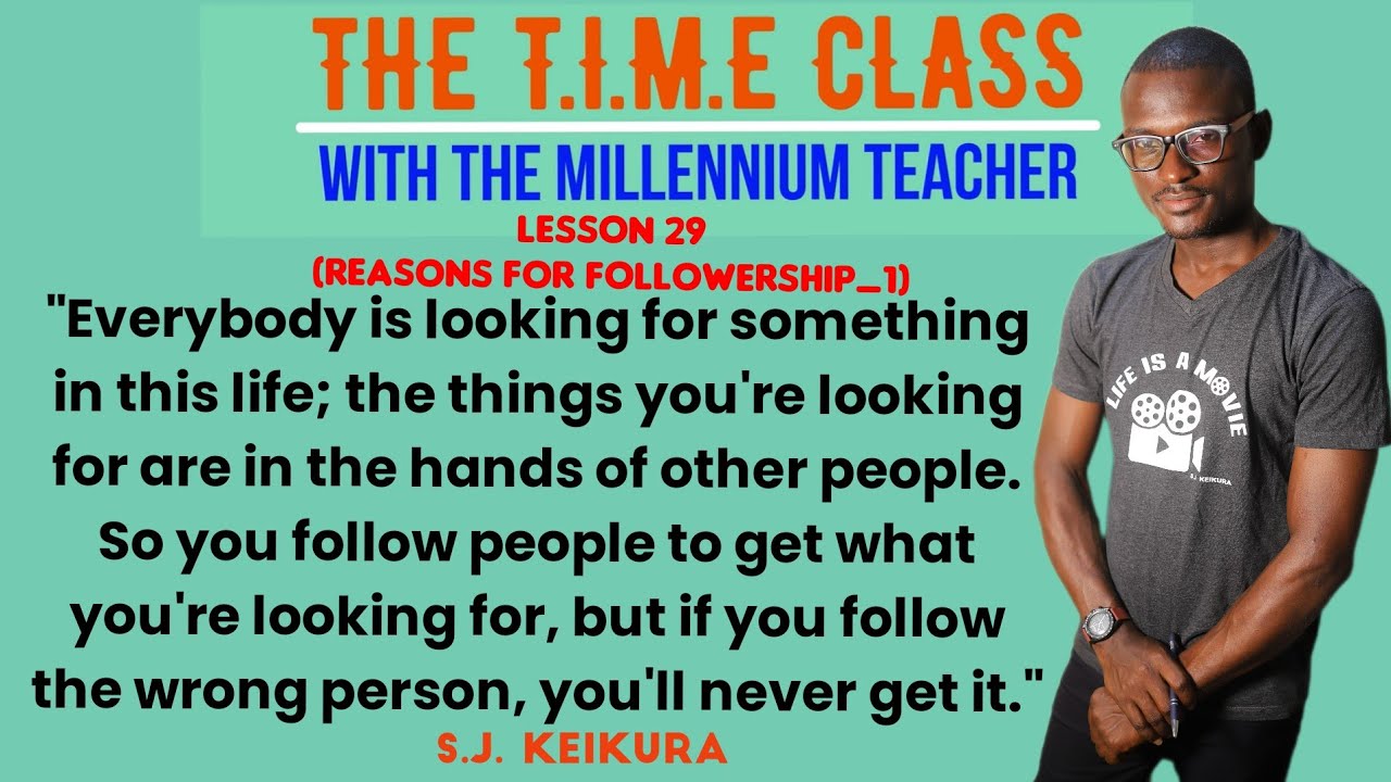 THE PRIVATE CLASS LESSON 29 REASONS FOR FOLLOWERSHIP 1 YouTube the-private-class-lesson-29-reasons-for-followership-1-youtube