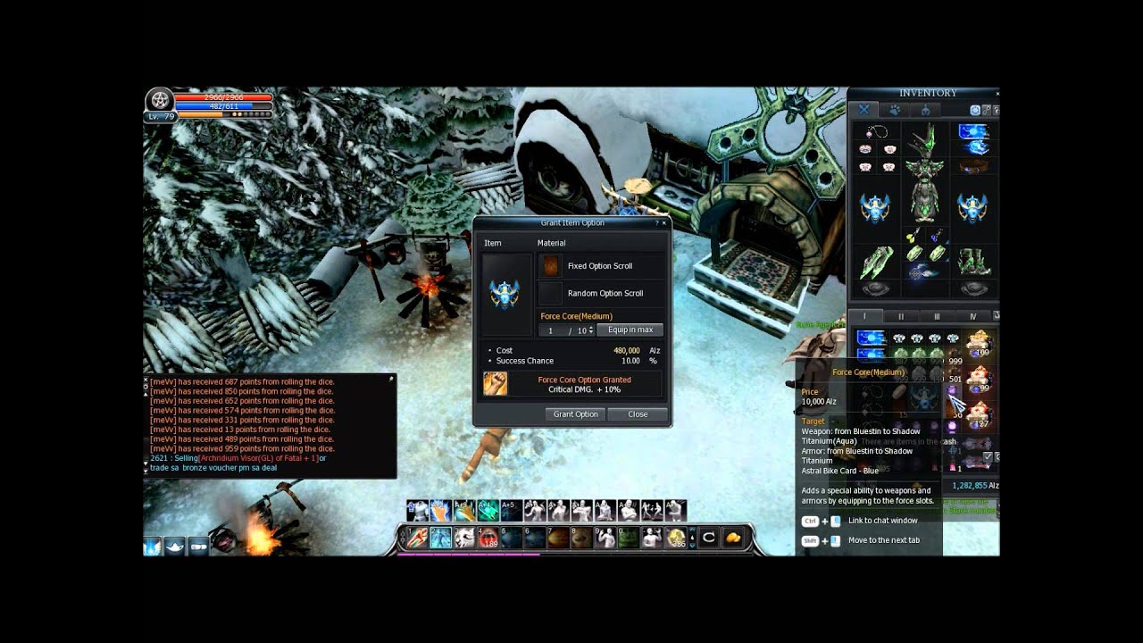 How to put crit rate option Cabal PH by meVv Part1 - YouTube