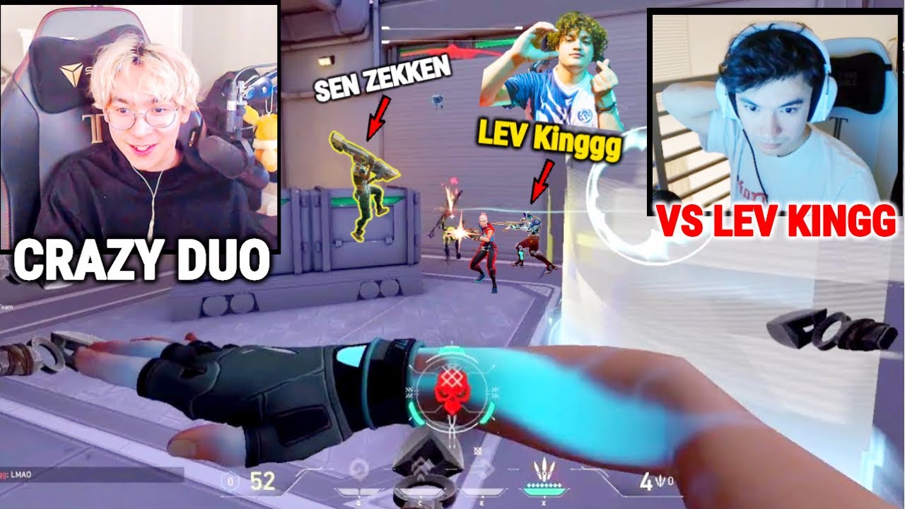 SEN TenZ & SEN Zekken Shows Inhuman Gameplay Destroyed LEV Kingg in ...