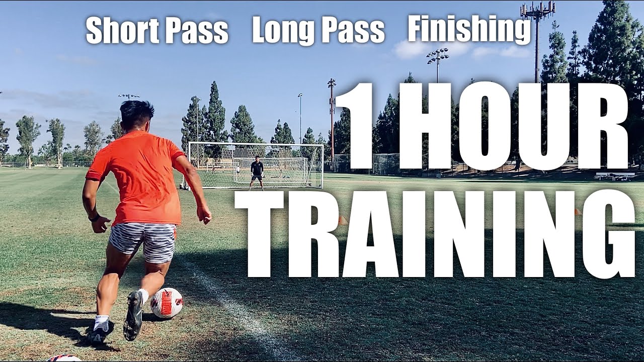 Pro Footballer’s Off Day Training | Short Passing, Long Passing ...