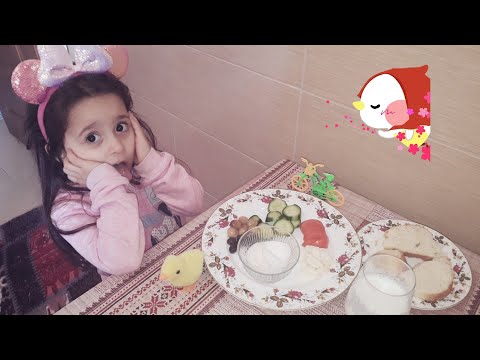 Hiva Kahvaltıya geç gelince yumurtasından civciv çıktı|ÇOCUK VİDEOLARI