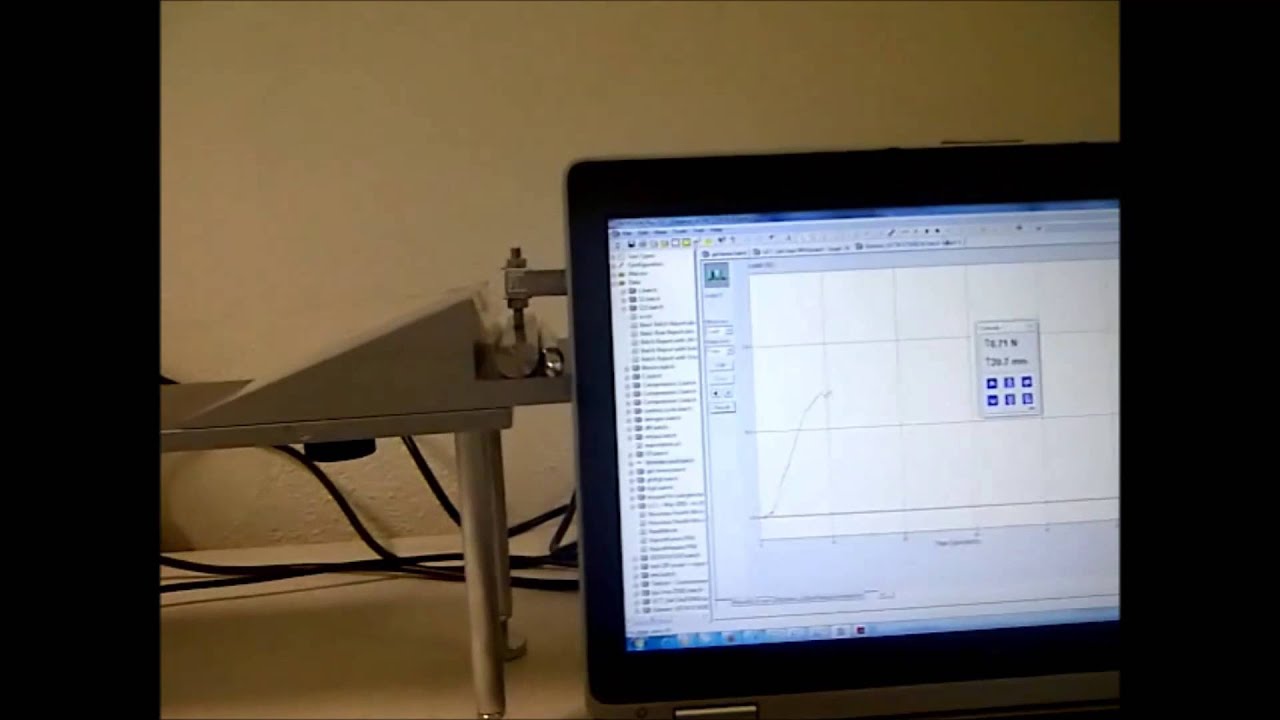 Ametek ASTM D 5458 - 95 Peel cling of stretch wrap film - YouTube