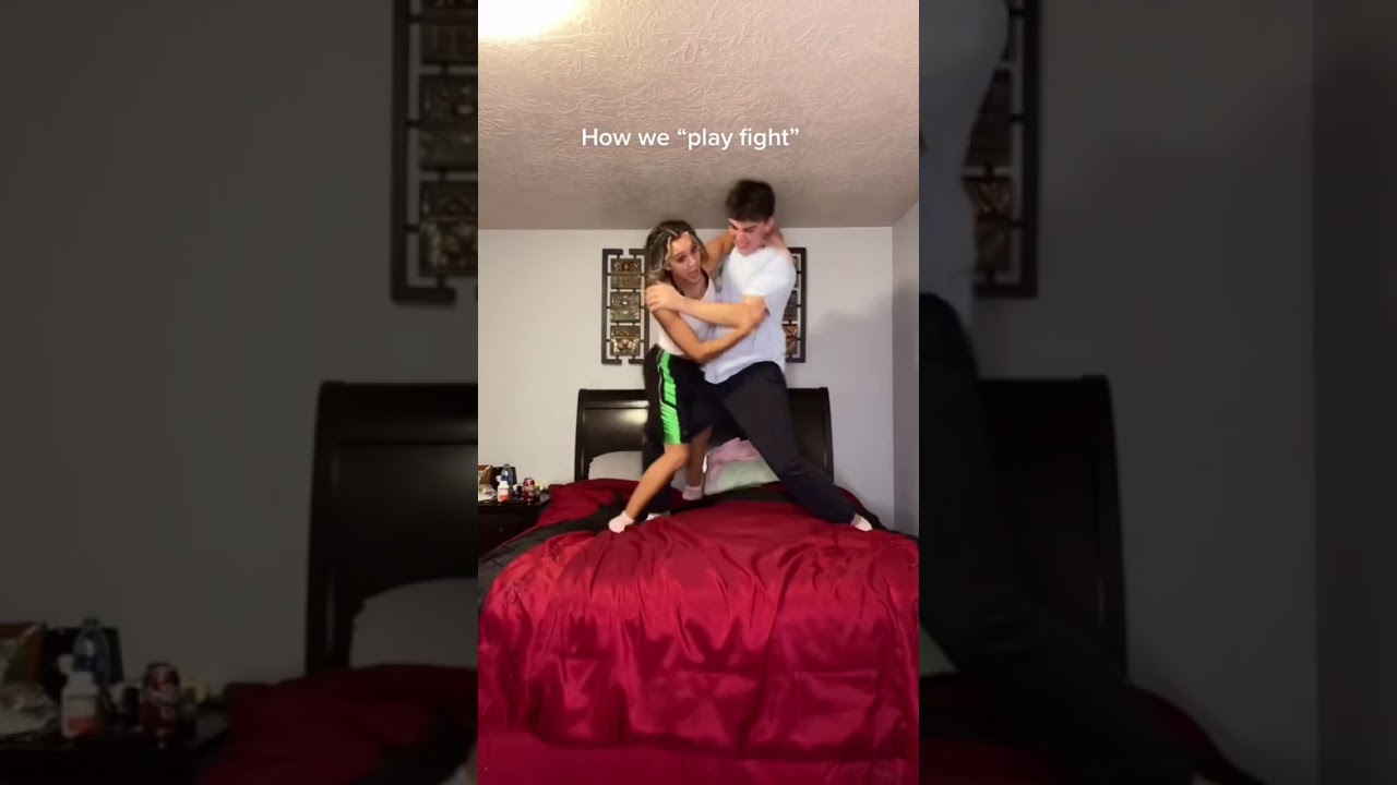 How normal couples play fight VS how we play fight - YouTube