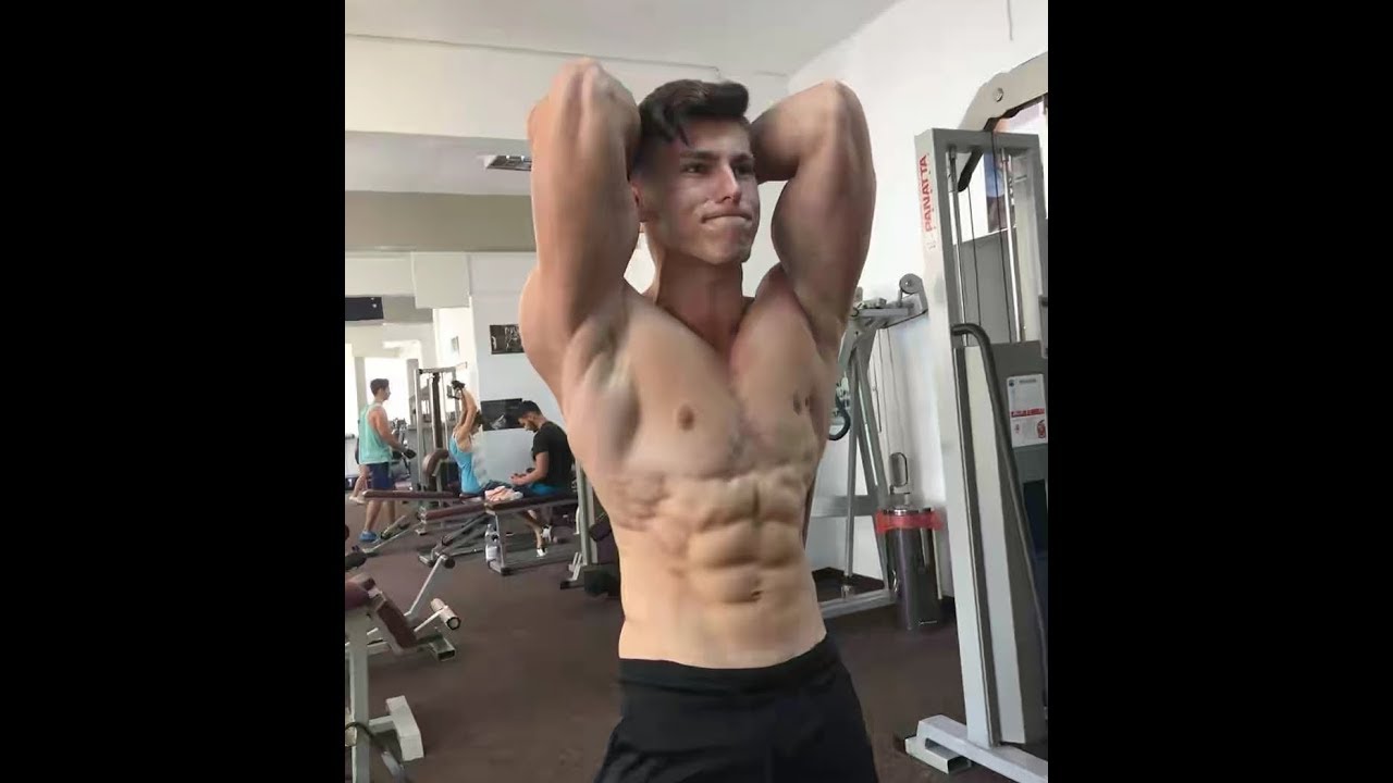 Florin Raducanu 19 💪Natural Bodybuilder|posing with workout - YouTube