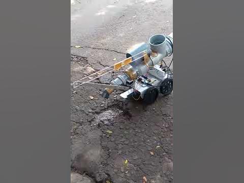 Design and fabrication of pothole detection and leveling robot - YouTube